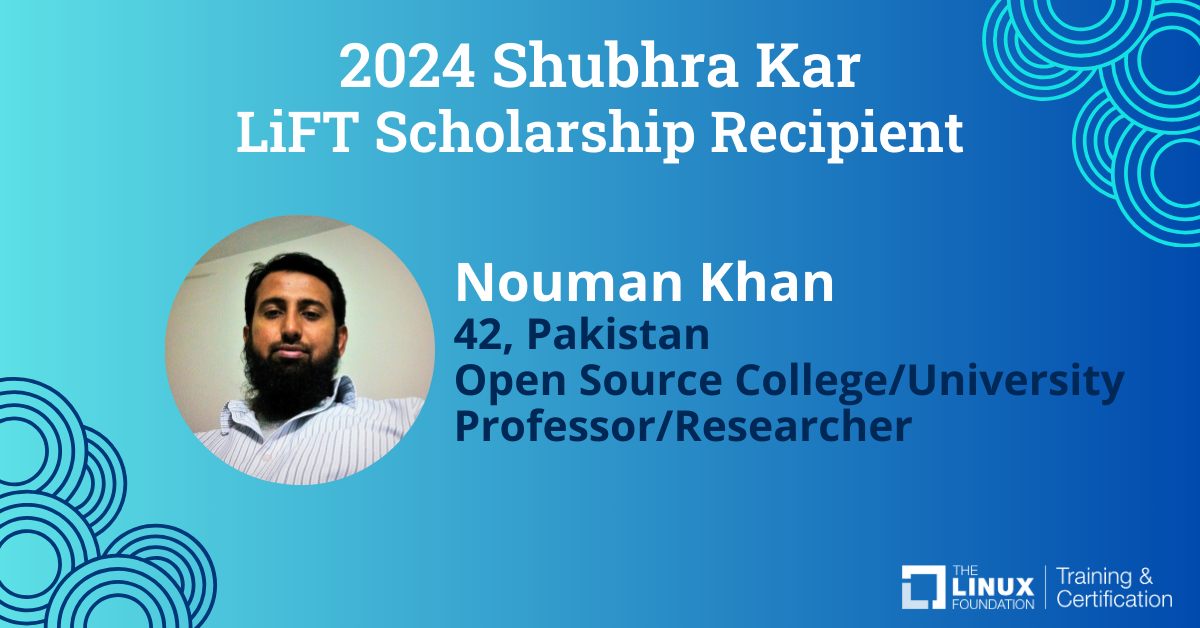 The Shubhra Kar Linux Foundation Training (LiFT) Scholarship Program