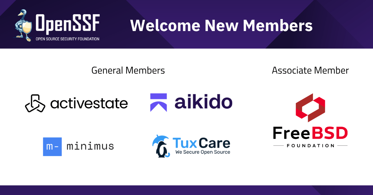 OpenSSF Notes Quarter of Growth with New Members, Added AI Security ...