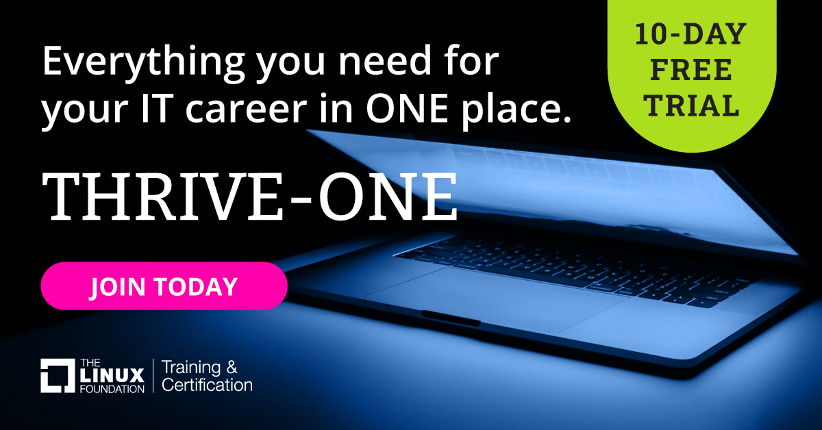 THRIVE-ONE: The Definitive Open Source Learning & Certifications Library