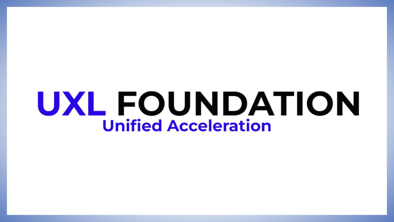 Unified Acceleration Foundation Forms to Drive Open Accelerated Compute ...