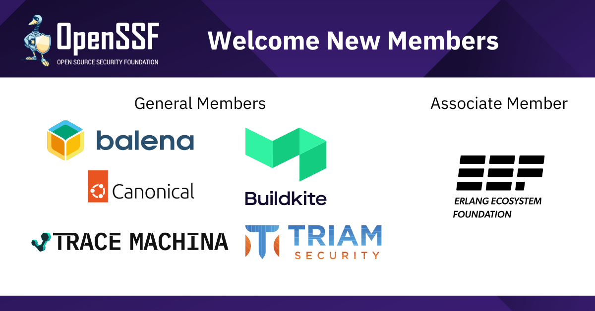 OpenSSF Welcomes New Members and Presents Golden Egg Award