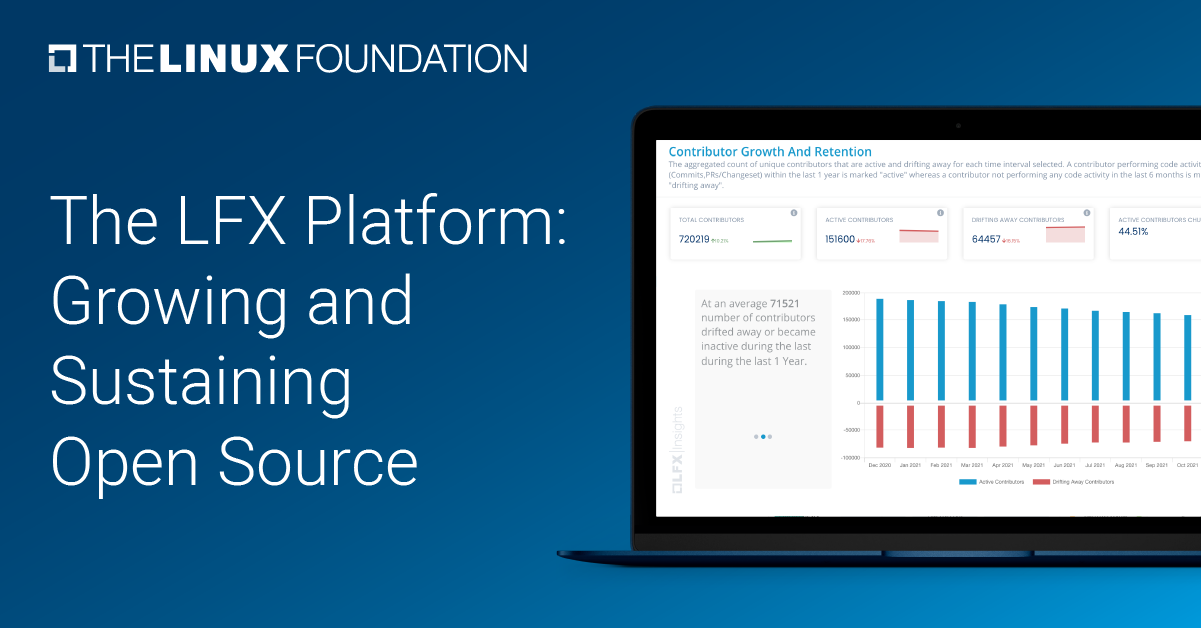 LFX Platform: An Update on Growing and Sustaining Open Source - Linux Foundation