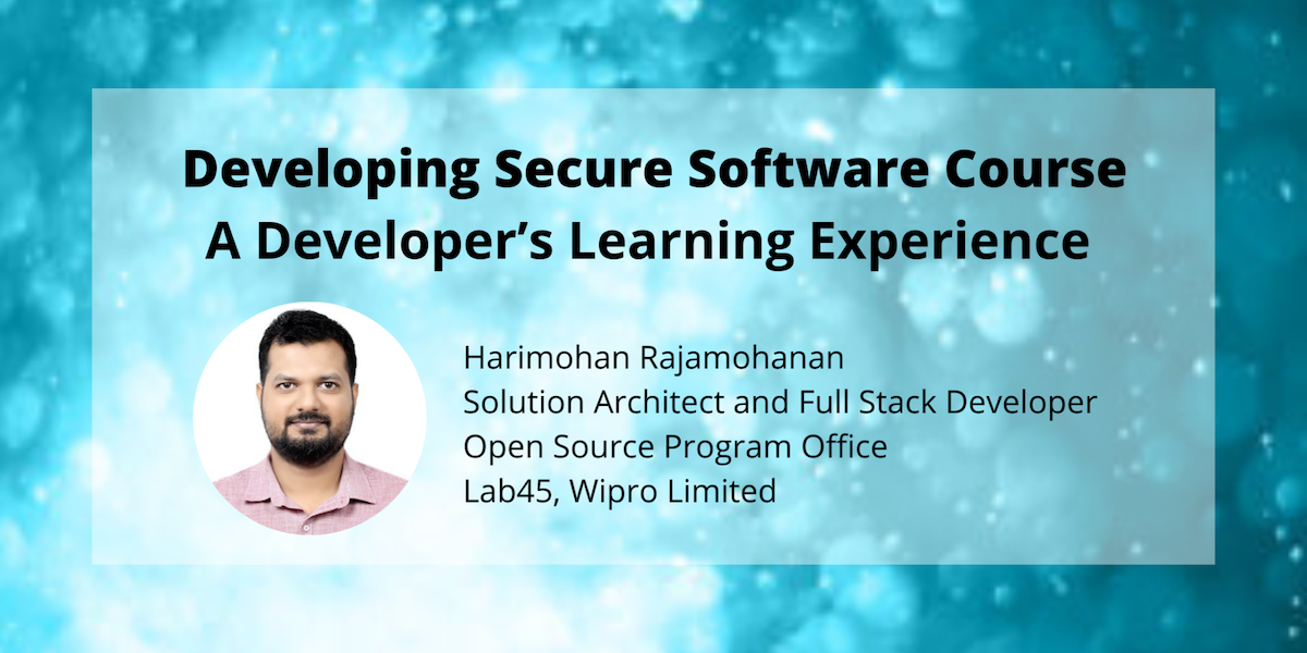 Secure Coding Practice – A Developer’s Learning Experience of ...