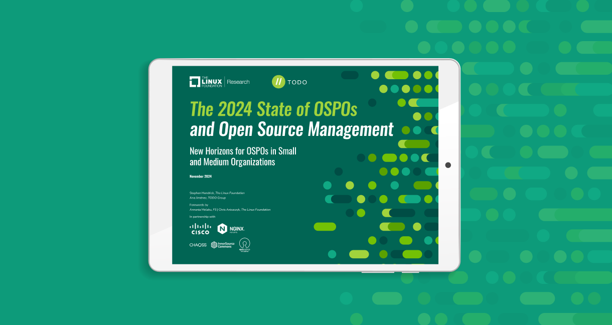 The 2024 State of OSPOs and Open Source Management